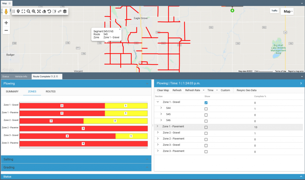 Monitor your service fleet progress with Route Completion Service
